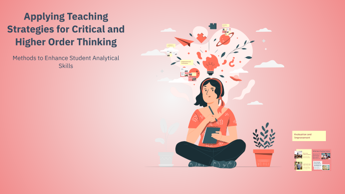 Applying Teaching Strategies for Critical and Higher Order Thinking by ...