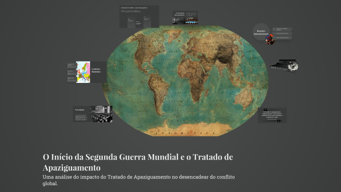 O Início da Segunda Guerra Mundial e o Tratado de Apaziguamento by Caio ...