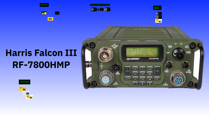 Harris Falcon III RF-7800HMP by Manu olivera on Prezi