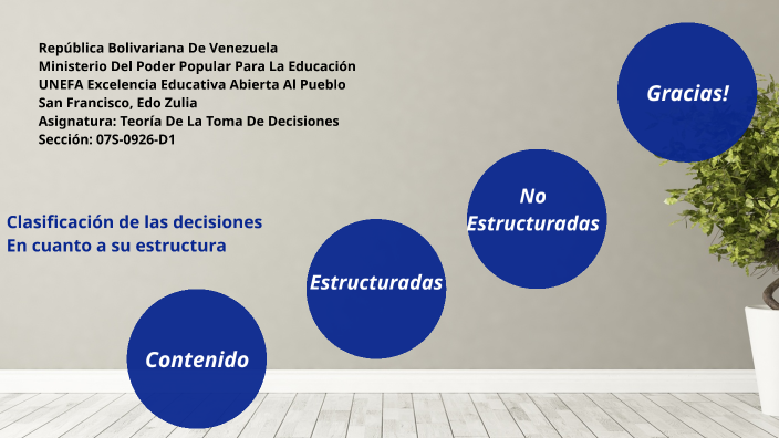 clasificacion de las decisiones en cuanto a su estructura by kairin ...