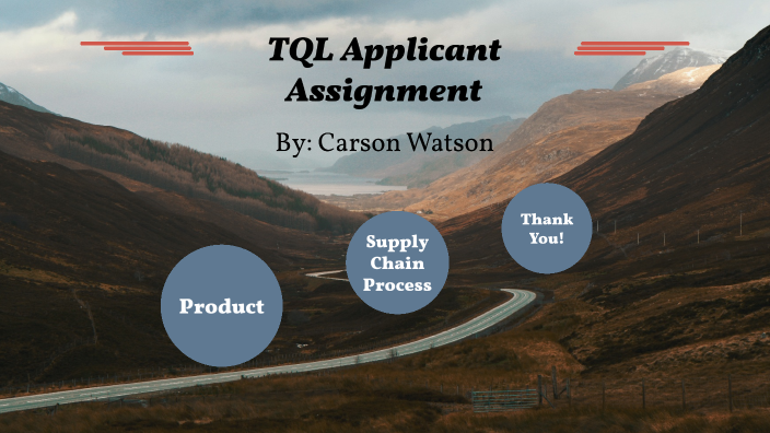 TQL Applicant Assignment by carson watson on Prezi