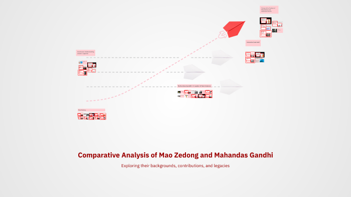 Comparative Analysis of Mao Zedong and Mahandas Gandhi by Shantasia ...