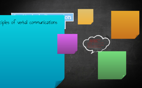 The Verbal dimension of Communication by Faith Taylor