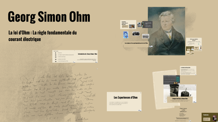 George Ohm by Dawoud Mestari on Prezi