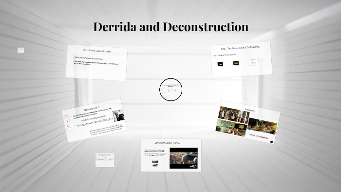 Derrida and Deconstruction by Jessica Bairstow on Prezi