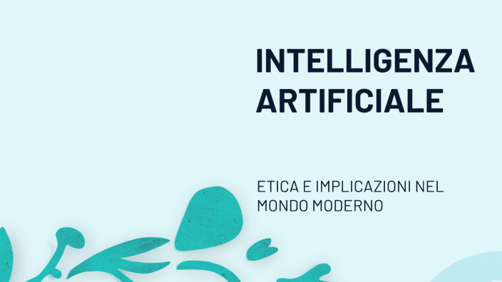 INTELLIGENZA ARTIFICIALE by Alessandro Mazzarella on Prezi