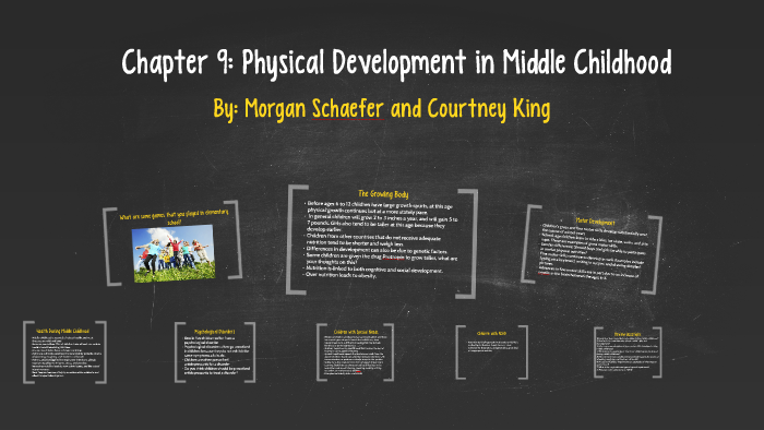 Chapter 9: Physical Development in Middle Childhood by courtney king on ...