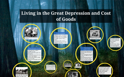 Living in the Great Depression and Cost of Goods by Victoria Rowland on ...