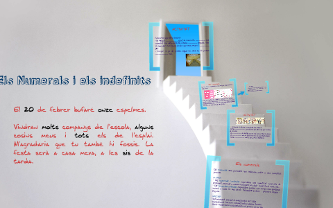 Gramàtica: els numerals i els indefinits. by Silvia Escudero on Prezi