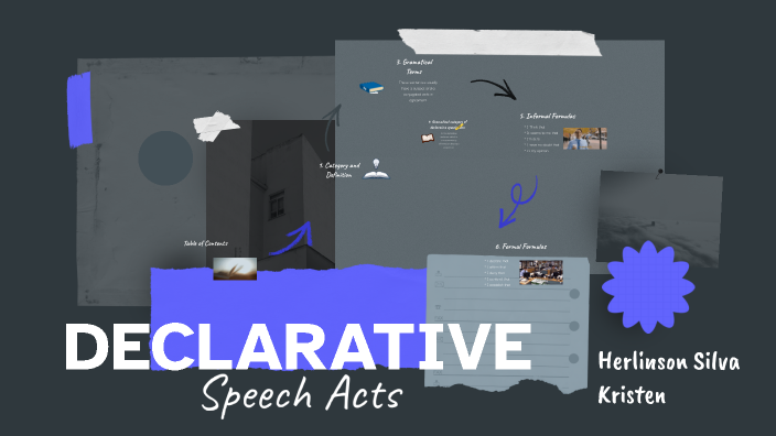Declarative Speech Acts by Herlinson Silva Ordoñez on Prezi