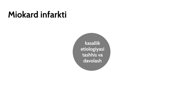 Miokard infarkti by Iskandar Alishev on Prezi