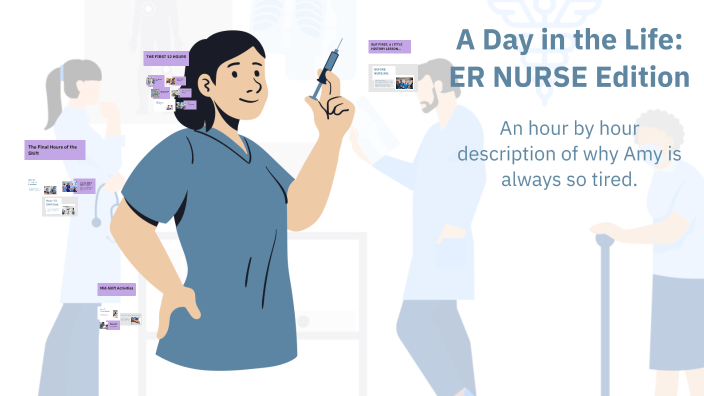 A Day in the Life of an ER Nurse by Kimcheesy on Prezi