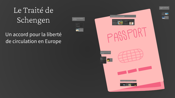 Le Traité de Schengen by MEJDOUBI SARAH on Prezi