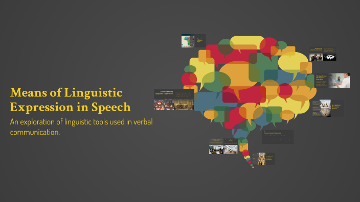 Means of Linguistic Expression in Speech by Юлія Камлук on Prezi