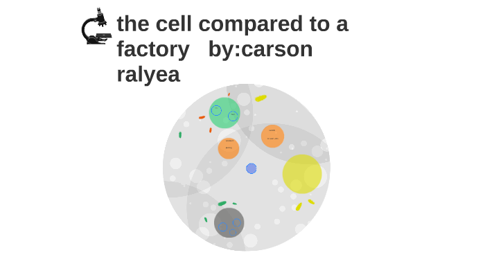 how a cell is like a factory by carson ralyea