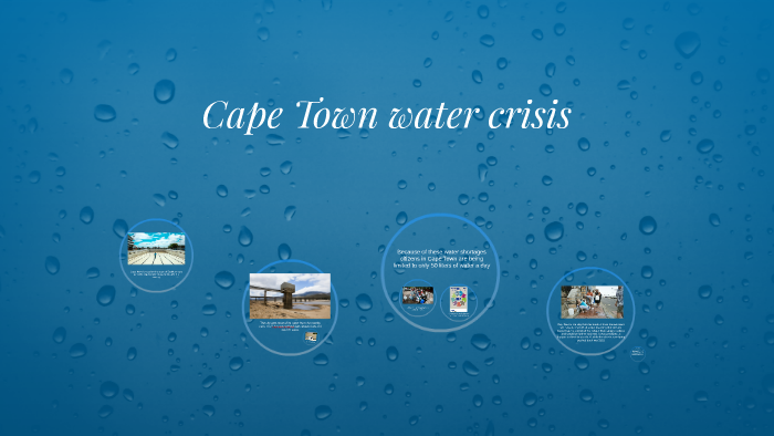 Cape town water crisis by Lucy P