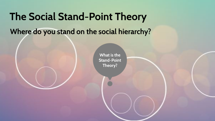 Social Stand-Point Theory by dominique Edwards on Prezi