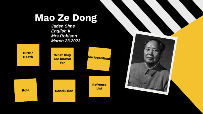 Mao Ze Dong by Jaden Sims on Prezi