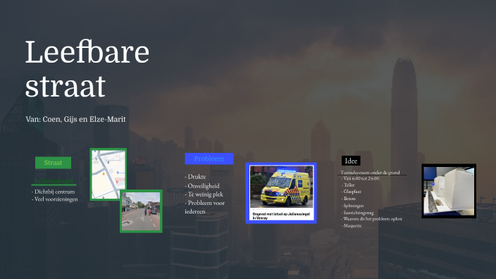 Leefbare straat by Gijs Robins on Prezi