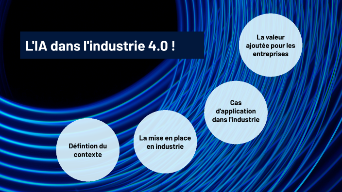 L'IA dans l'industrie 4.0 by Alexandre Rigo on Prezi