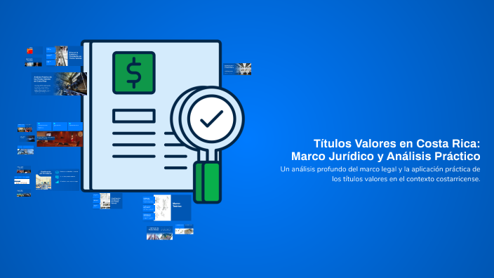 Títulos Valores en Costa Rica: Marco Jurídico y Análisis Práctico by ...