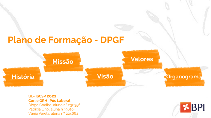 DPGF by Patrícia Lino on Prezi