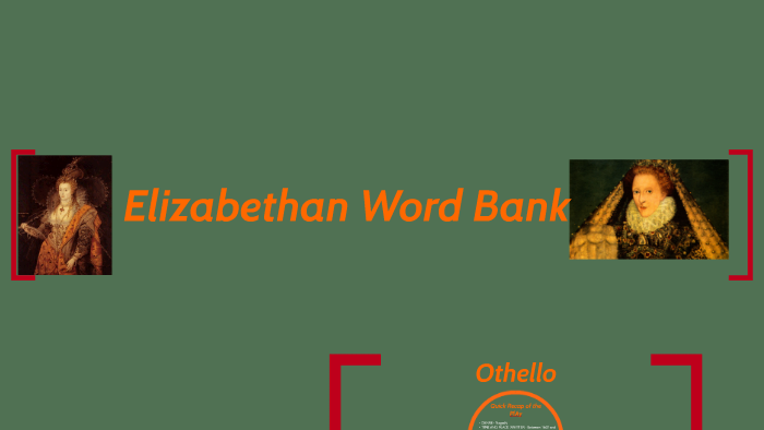 Elizabethan Word Bank by mustafa ali on Prezi