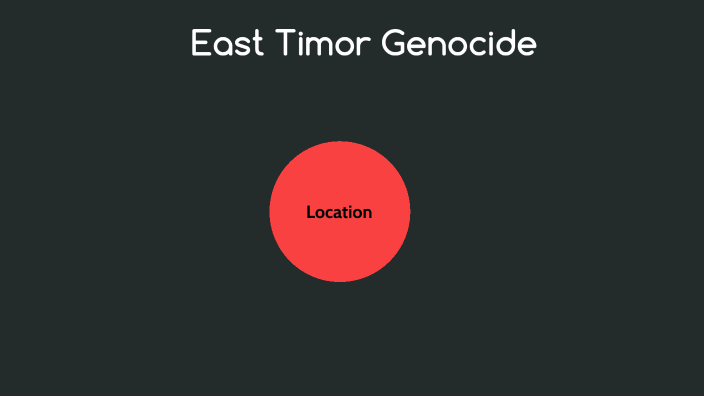 East Timor Genocide by Enrique Martinez on Prezi
