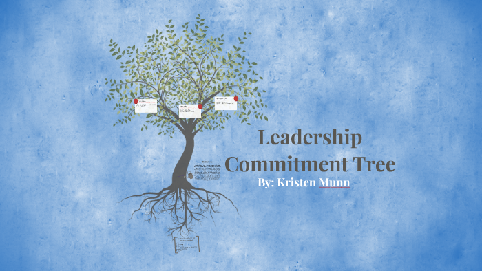 Leadership Commitment Tree by Kristen Munn on Prezi