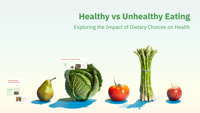 Healthy vs Unhealthy Eating by Ali Ayyash on Prezi