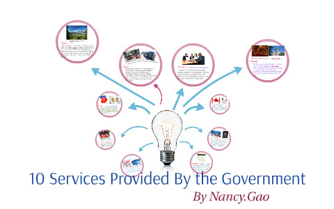 10 services provided by the government by Nancy Gao on Prezi