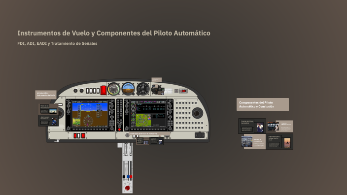 Instrumentos de Vuelo y Componentes del Piloto Automático by thiago ...