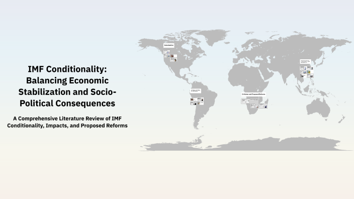 IMF Conditionality: Balancing Economic Stabilization and Socio ...