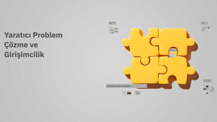 Yaratıcı Problem Çözme ve Girişimcilik by sebnem alp on Prezi
