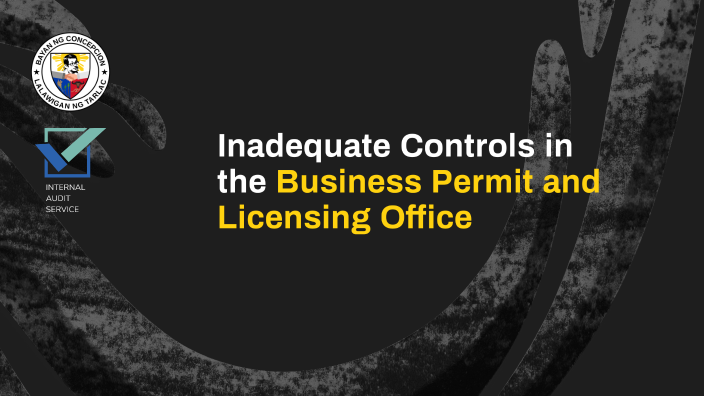 Inadequate Controls in the BPLO by Ronald Dizon on Prezi