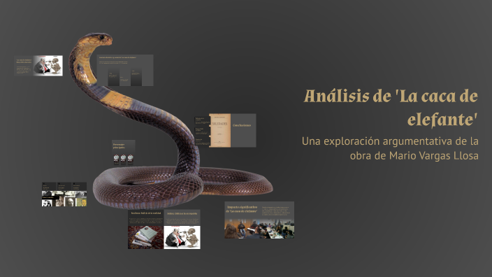 Análisis de 'La caca de elefante' by Marco Antonio Preciado Muñoz on Prezi