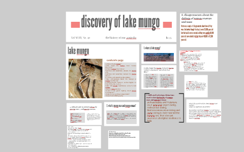 the discovery of lake mungo by dara khenkitisak on Prezi