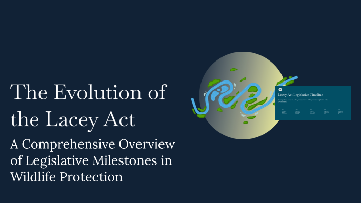 The Evolution of the Lacey Act by Eddie Homan on Prezi