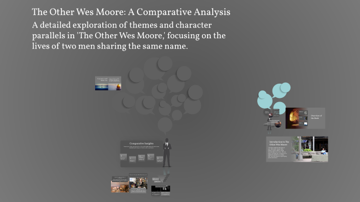 The Other Wes Moore: A Comparative Analysis by zahmariya jeanpierre on ...