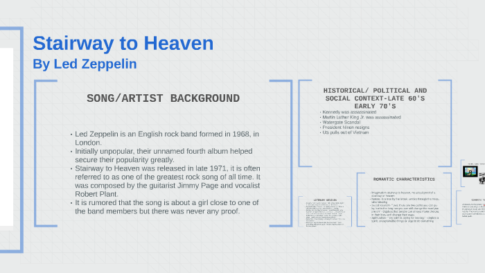 Stairway to Heaven by alex polley on Prezi