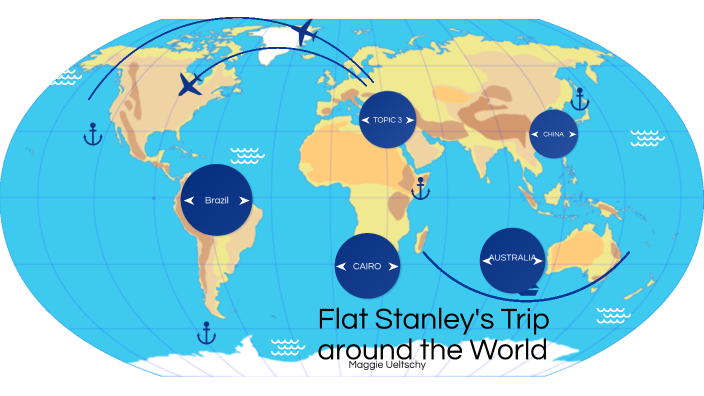 Flat Stanley Map by Maggie Ueltschy on Prezi