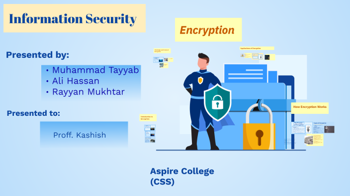 Understanding Encryption by Muhammad Tayyab on Prezi