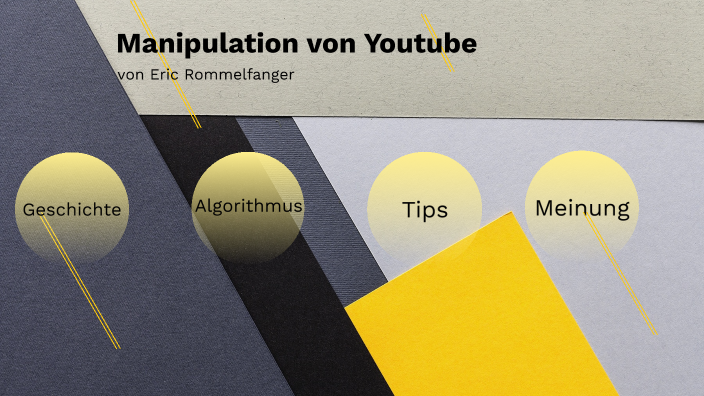 Youtube manipulation by Eric Rommelfanger on Prezi