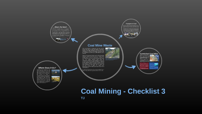 Coal Mining - Checklist 3 by TJ Rugg on Prezi