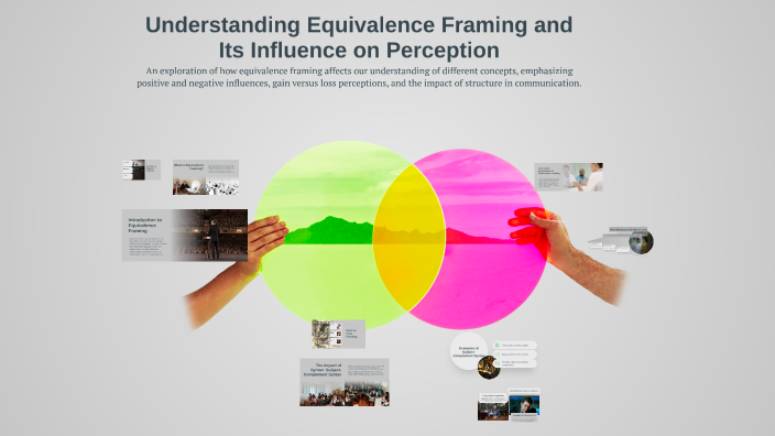 Understanding Equivalence Framing and Its Influence on Perception by ...