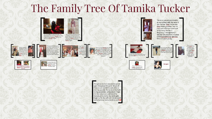 The Family Tree Of Tamika Tucker by Tamika Tucker on Prezi