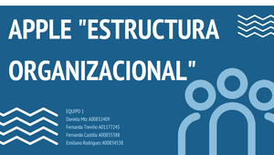 ORGANIGRAMA APPLE by Daniela martinez on Prezi Design