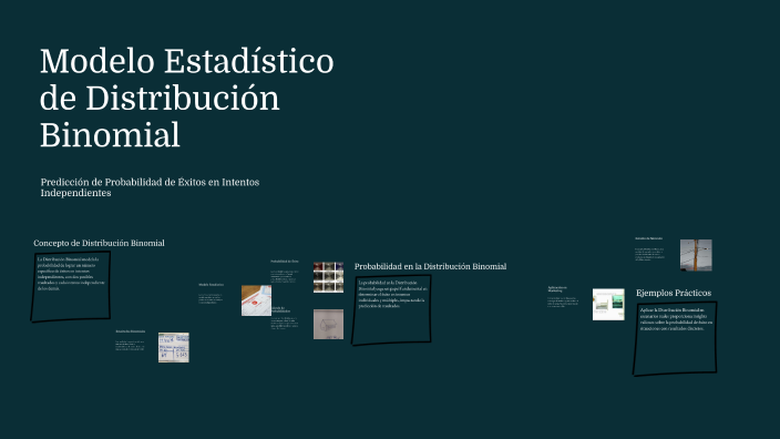 Modelo Estadístico de Distribución Binomial by ALBERTO ALEJANDRO NIETO ...