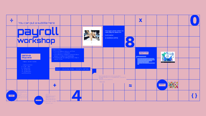 Payroll Workshop by Nina Lesar on Prezi