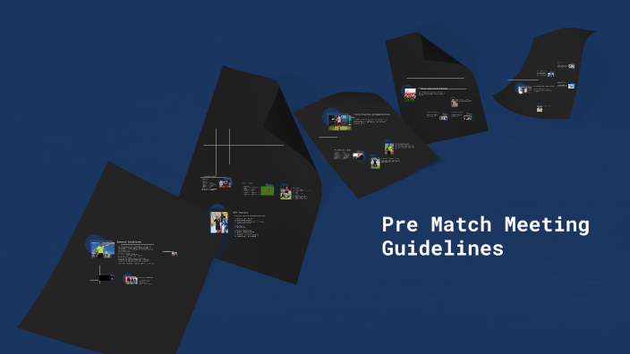 Pre Match Meeting Guidelines for Football Referees by Marios ...